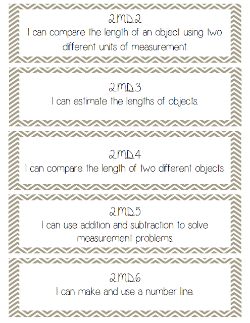 Living the Teaching Life: 2nd Grade Common Core "I Can" Statements