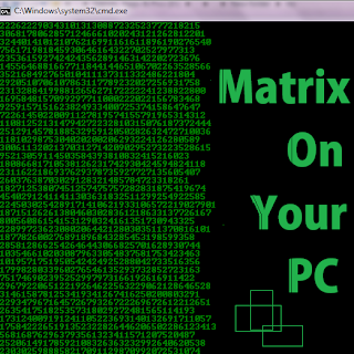 How to Create Matrix Falling Code Effect in Windows Using Notepad ...