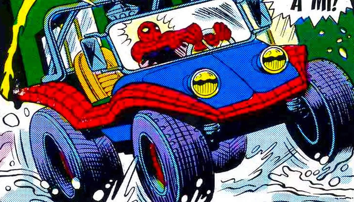 MIS COCHES DE ESCALA DE 1.60: SPIDER MOBILE (HOT WHEELS)