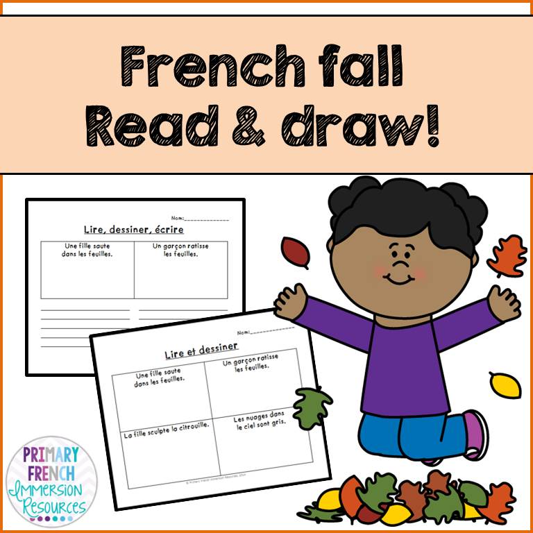 French fall resources - Primary French Immersion Resources