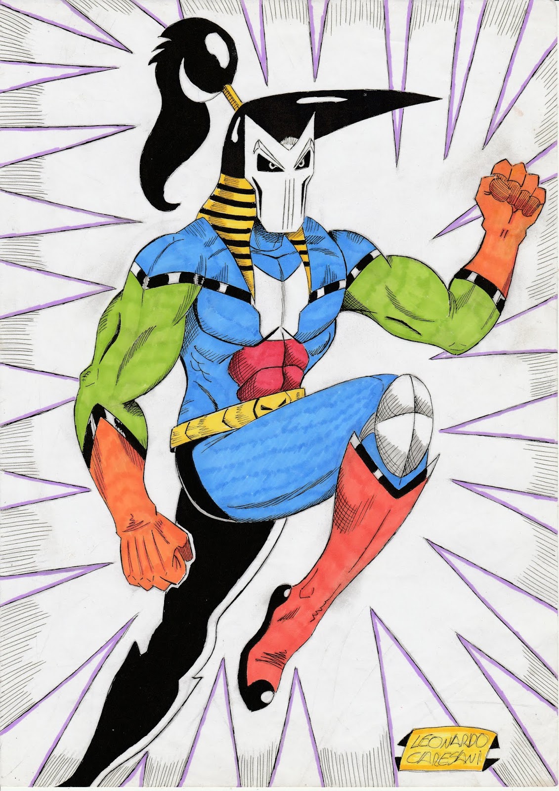 Leonardo Caresani: MUTILADOR, KILLER CAT, INFIERNA MIS PERSONAJES