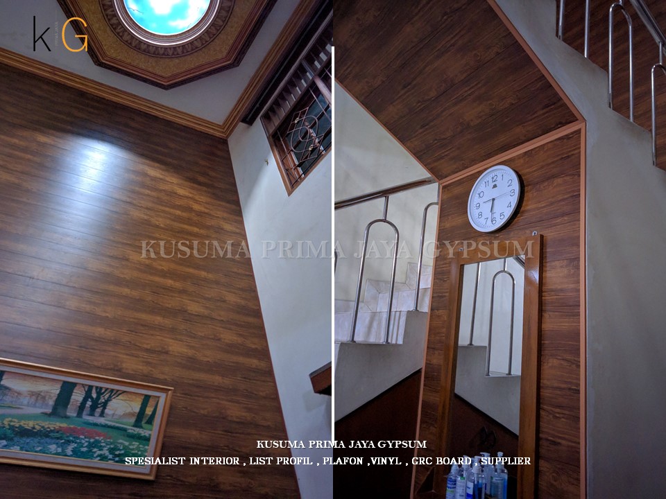 Project Pemasangan Pvc Pada Dinding & List PVC ( Kutabumi, Kab. Tangerang )