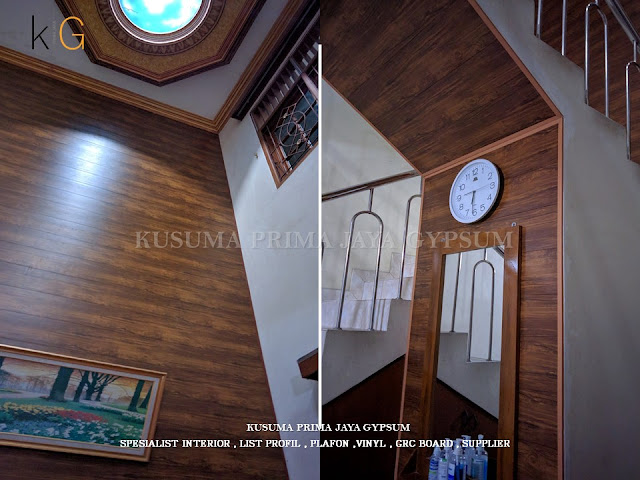 Project Pemasangan Pvc Pada Dinding & List PVC ( Kutabumi, Kab. Tangerang )