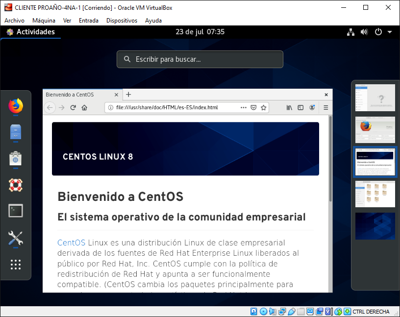 APLICACIÓN DE SISTEMAS OPERATIVOS: Interfaz Gráfica de Usuario