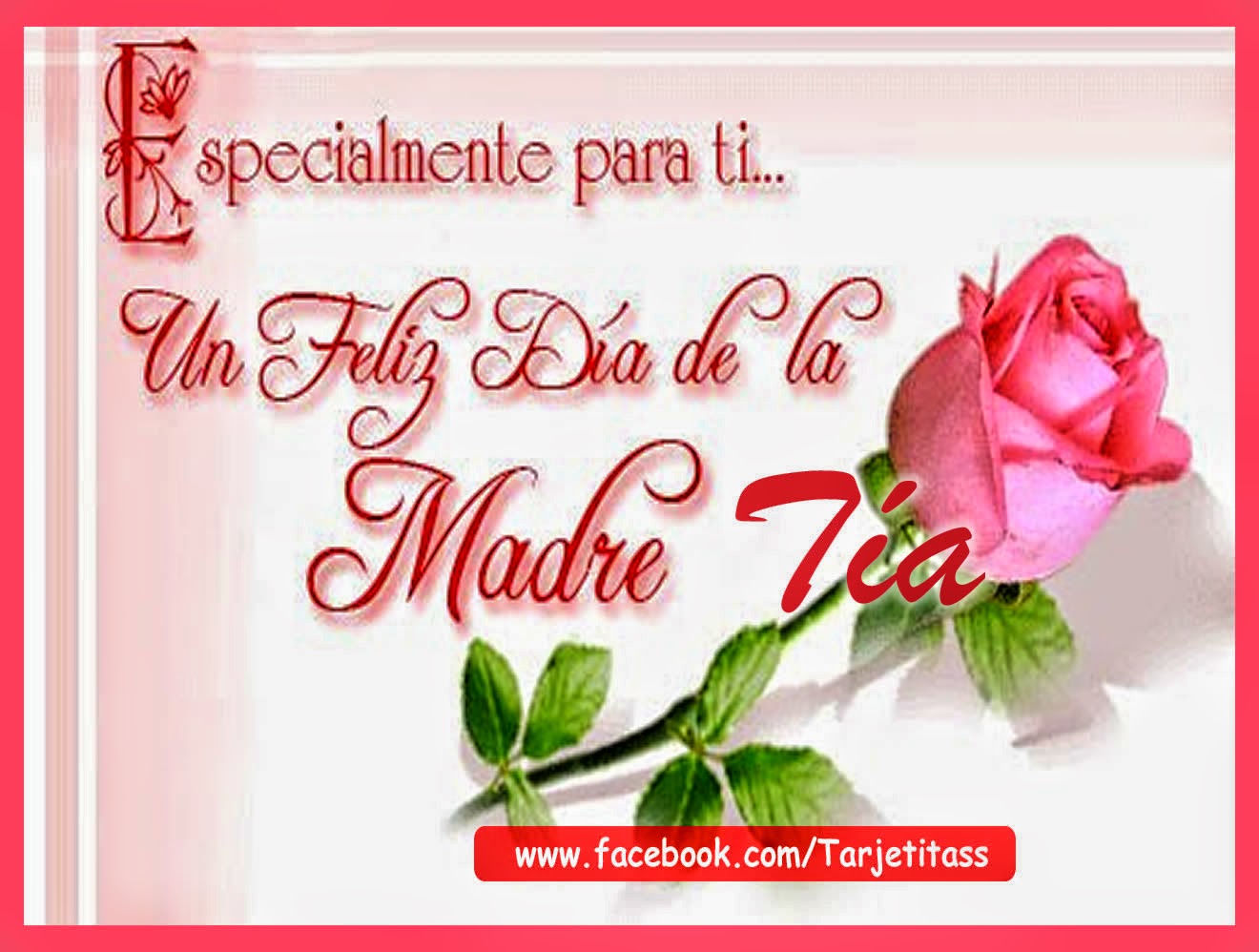 Cartas A Mi Tía Por El Día De La Madre Feliz DÍa De La Madre Tia