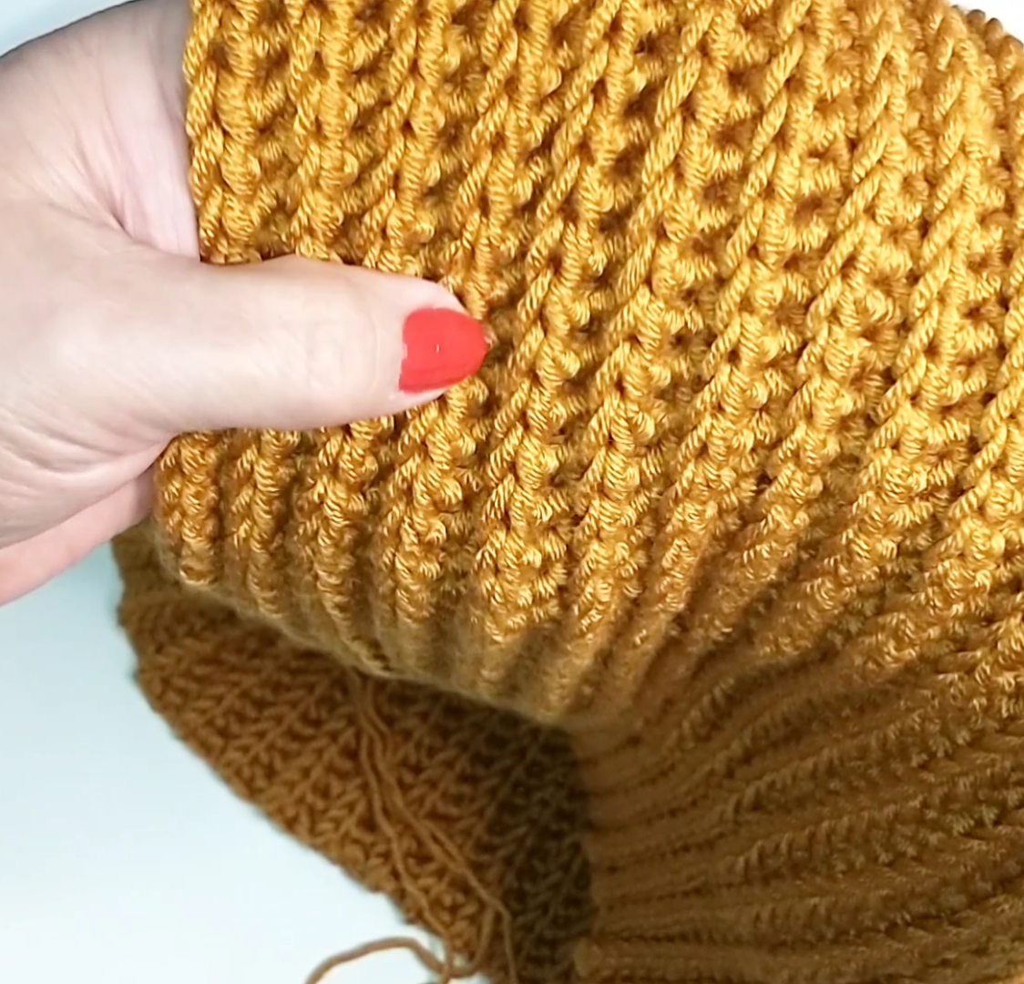 andrea croche handmade: Cardigã de crochê que parece tricô