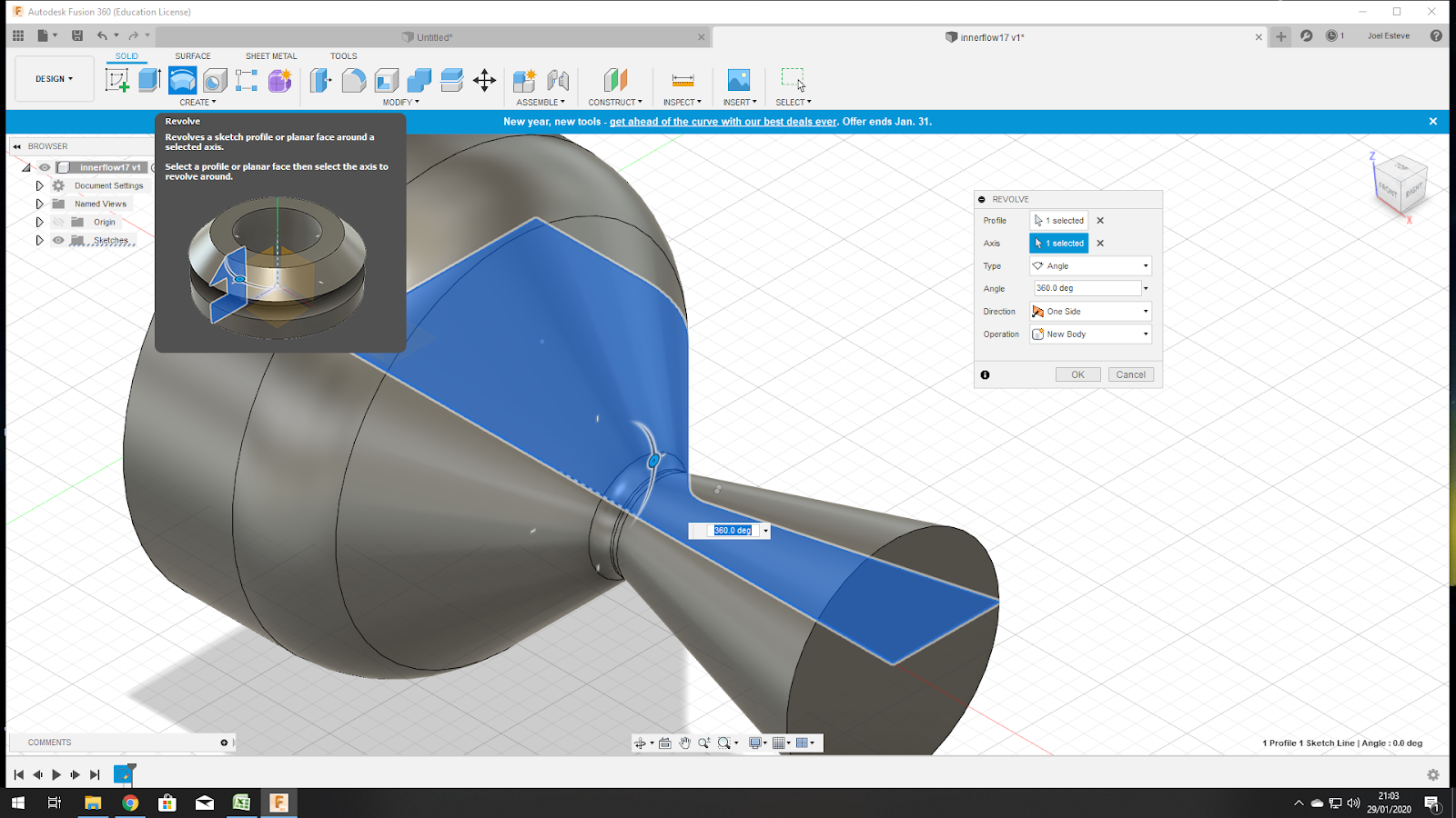 HOW TO DESIGN A CONICAL NOZZLE?
