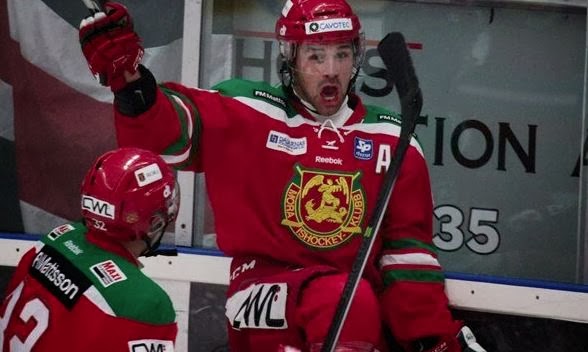 Slagskott och sargstuds: Mora och Herr Alcén på besök i ABB Arena...