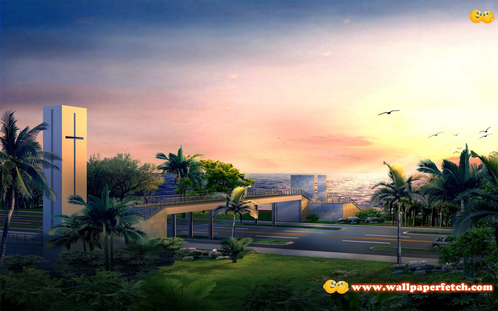 Wallpaper Schemas: Architecture 3D Designs Wallpapers