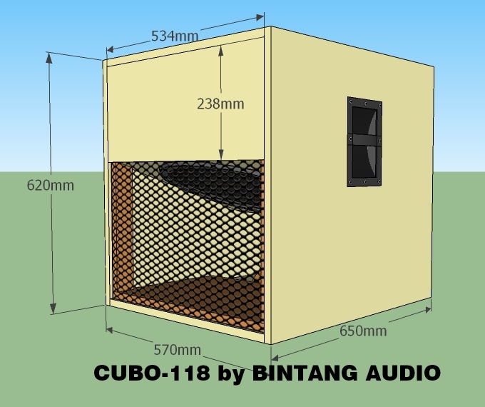 Skema Box Cubo 18 Inch / Cubo Speaker Plans [Complete Design] | Speaker ...