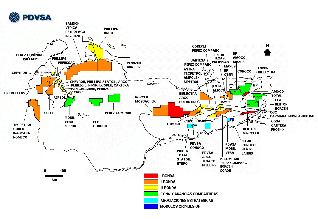 Mapas PDVSA
