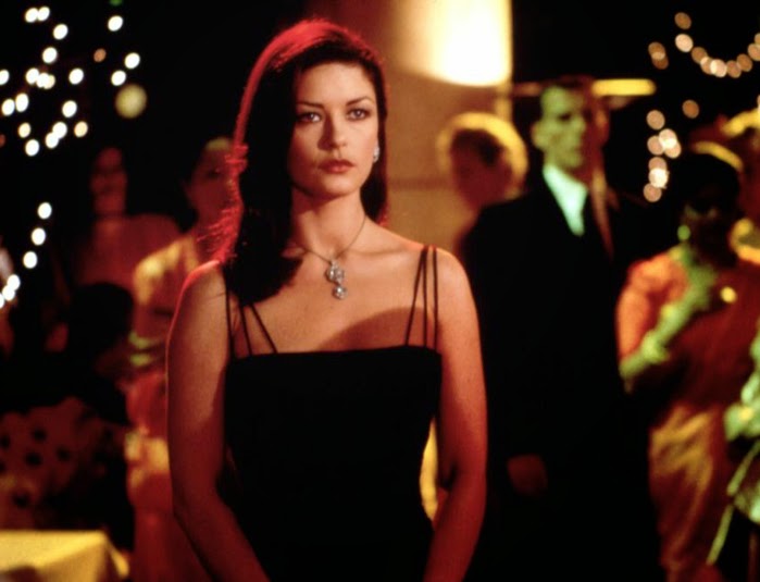 Catherine Zeta Jones Entrapment Laser Scene