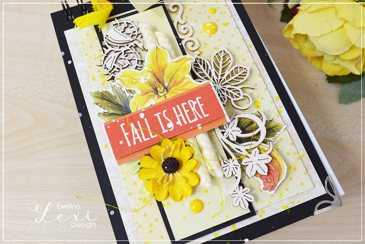 Lexi Design: Jesienny notes/ Autumn notebook