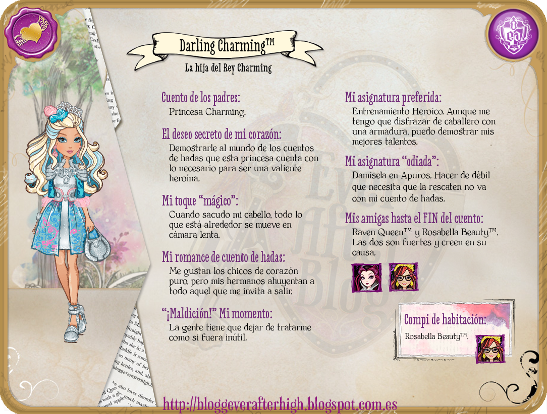 Ever After Blog: Todo sobre Darling Charming