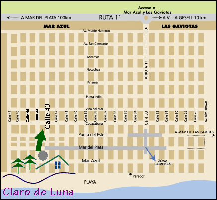 Mar Azul - Claro de Luna