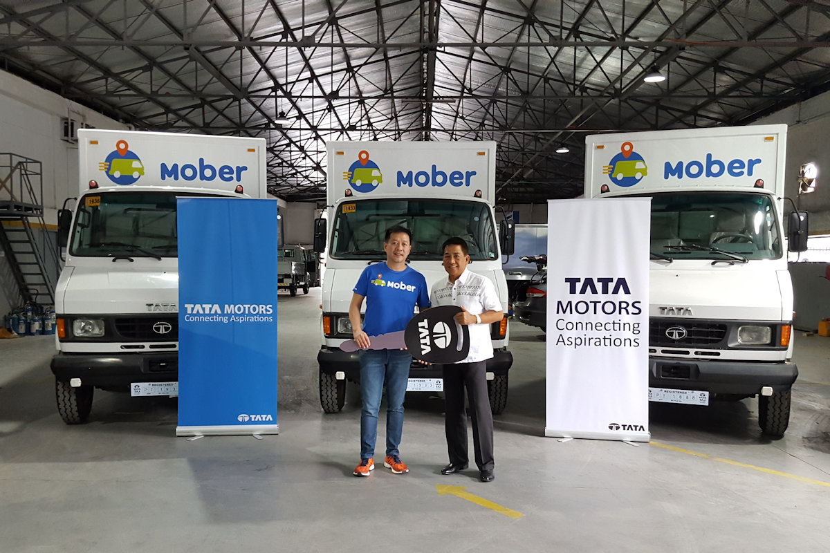 Mober Choses Tata to Expand Its Logistics Requirements | CarGuide.PH ...