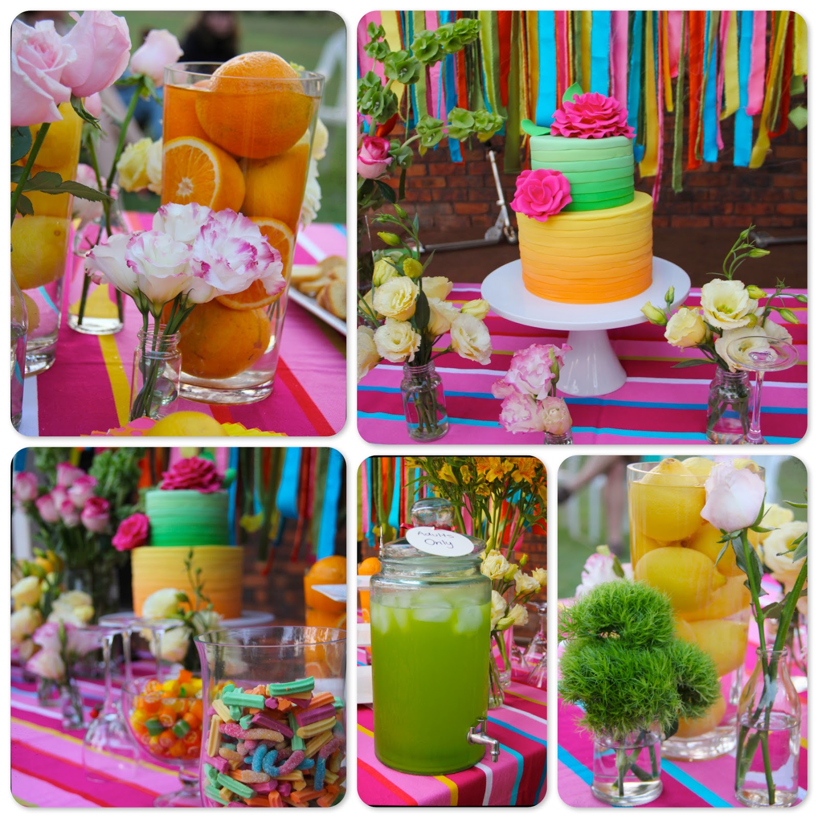 Coco Jo Cake Design: Summer Citrus Party