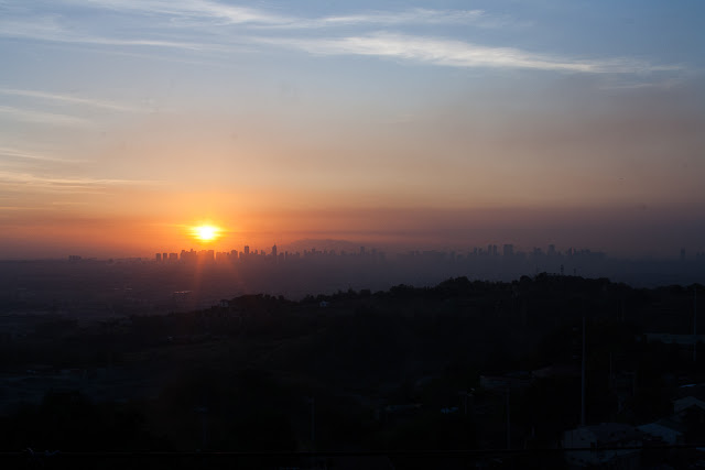 Ocampo Post: Antipolo Overlooking sunset