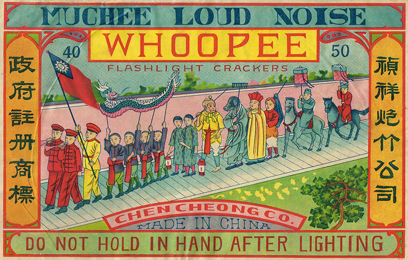 The Colorful Art of Vintage Chinese Firecracker Labels