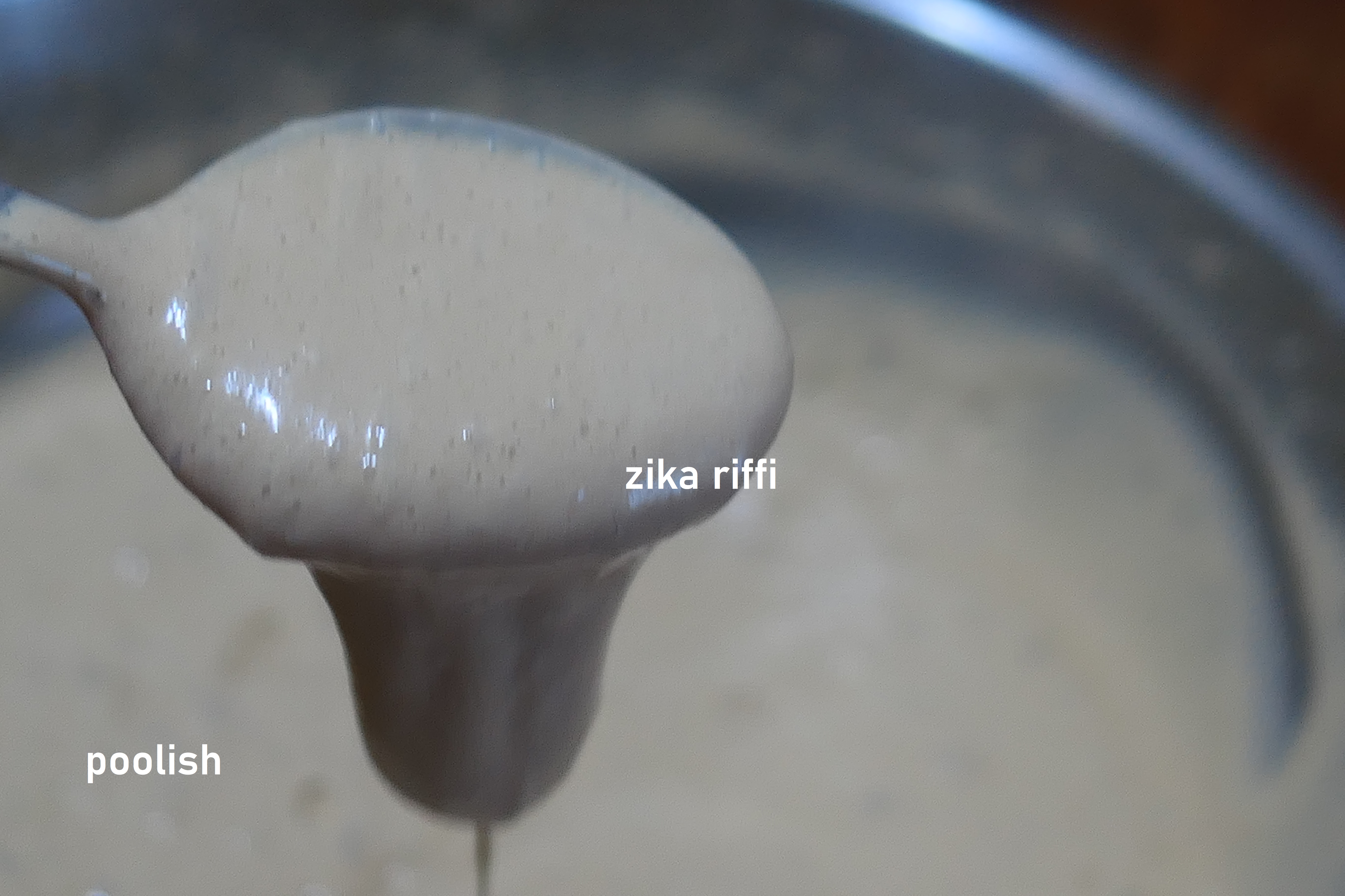 POOLISH POUR PAIN ET BOULANGE