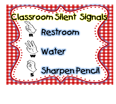First Grade Wow: Silent Signals