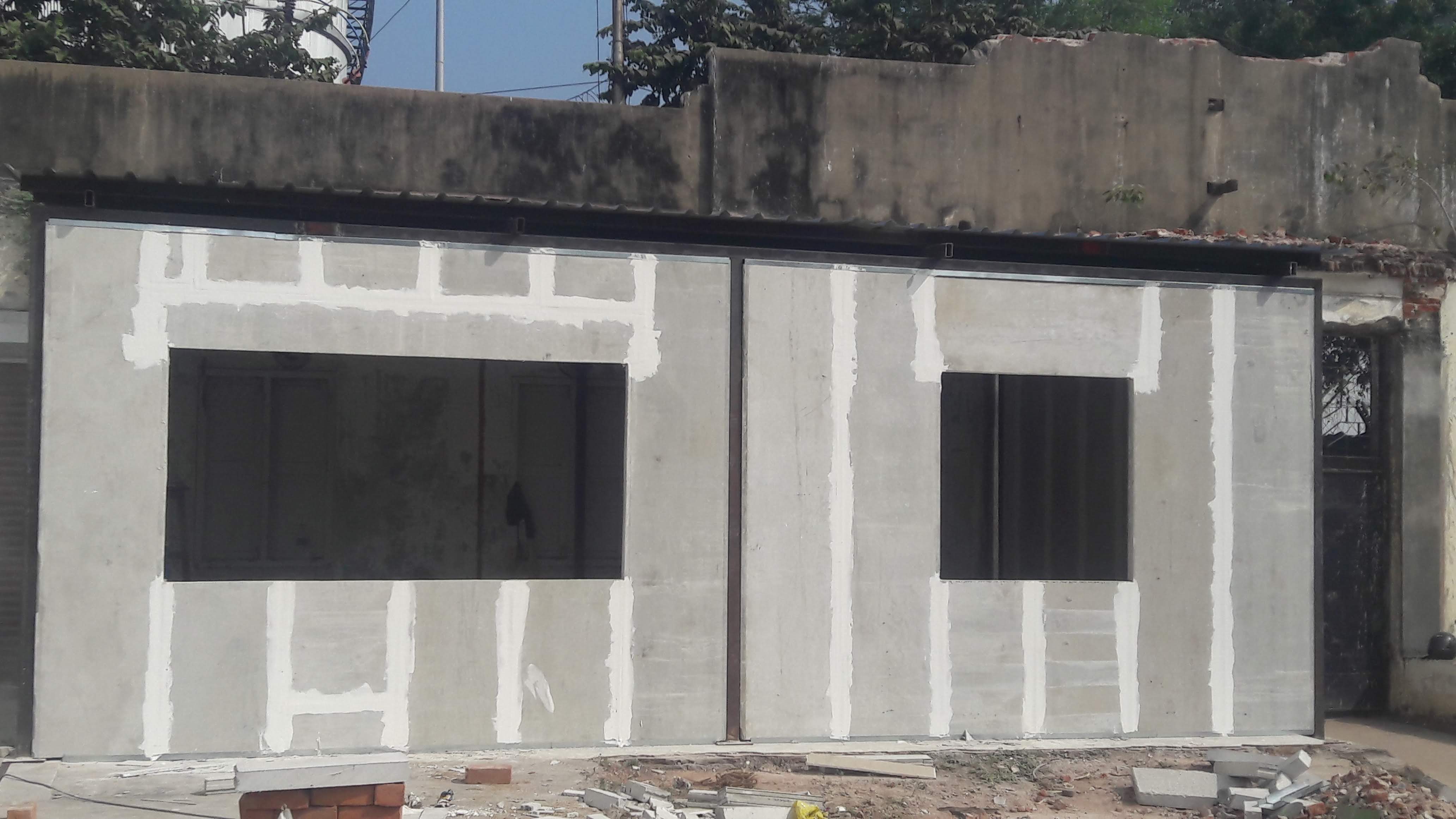 Aeroconpanel: Aerocon panels 75 mm thick