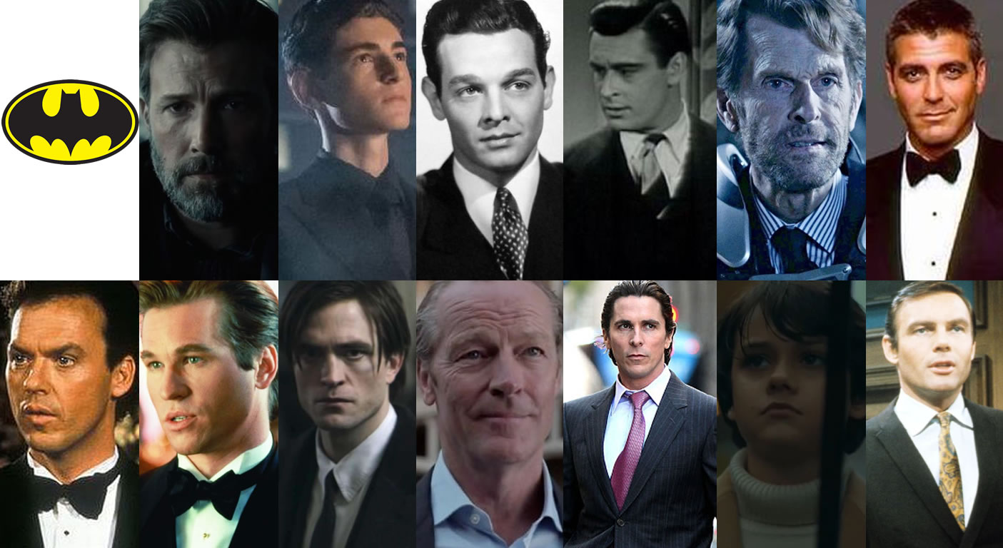 En Reproducción: ¡Todas las versiones de Batman en live action!