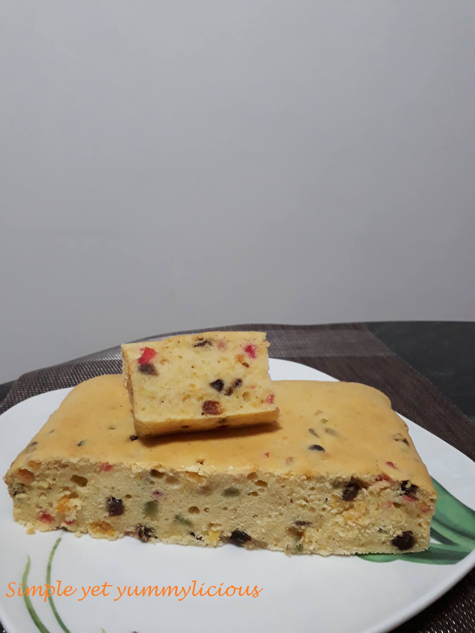 Simple yet yummylicious!: Cheese Fruit Cake