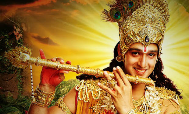 Saurabh Raj Jain pemeran Sri Krishna dalam serial Mahabharata di ANTV ...