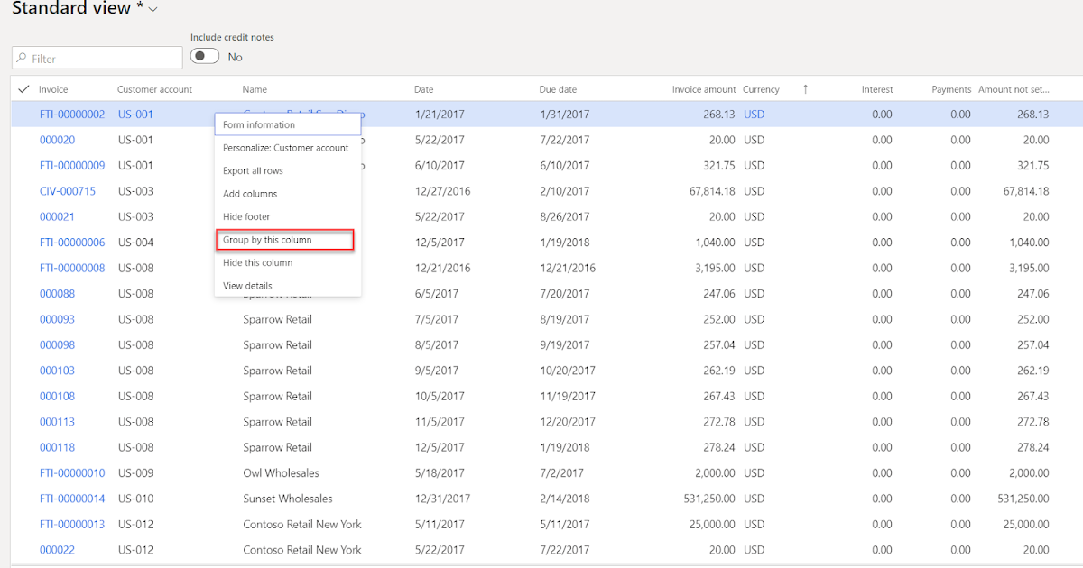 Silver Bullet For D365 Scm Grouping In Grids Feature In Microsoft Dynamics 365 Fandscm