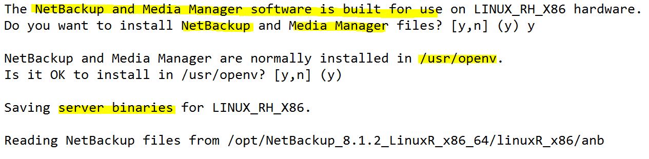 Remote Infrastructure Management: Veritas NetBackup 8.1.2 Installation ...
