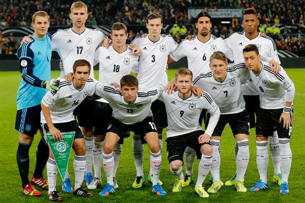 Deporte Futbol: Alemania presento sus nominados para el Mundial Brasil 2014
