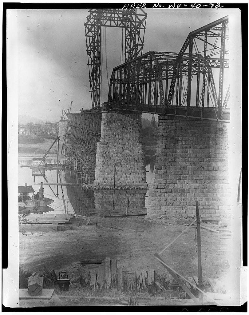 Industrial History: Williamstown-Marietta Bridges over Ohio River