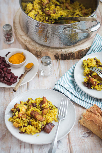 Chic, Chic, Chocolat: Riz zembrocal, riz au curcuma de la Réunion