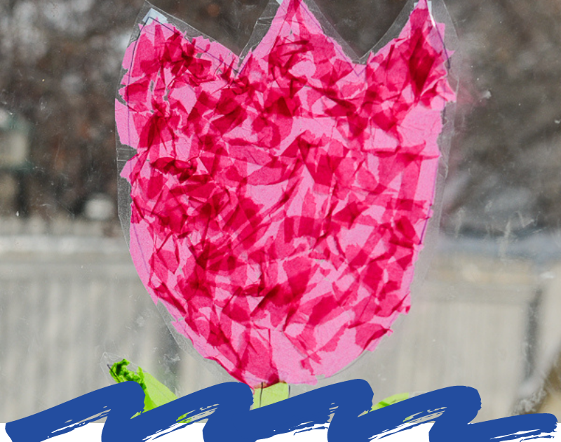 Easy Tulip Craft for Toddlers & Preschoolers | And Next Comes L ...