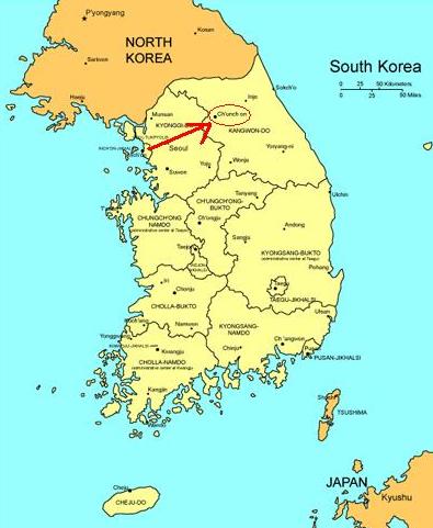 On the Flipside: A Korean Adventure (2): Weekend getaway to Chuncheon ...