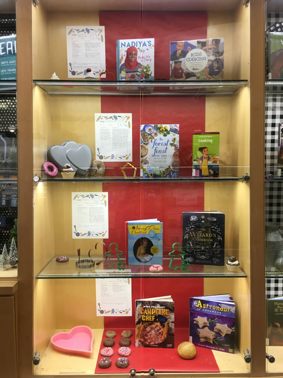 Display: Cookbooks
