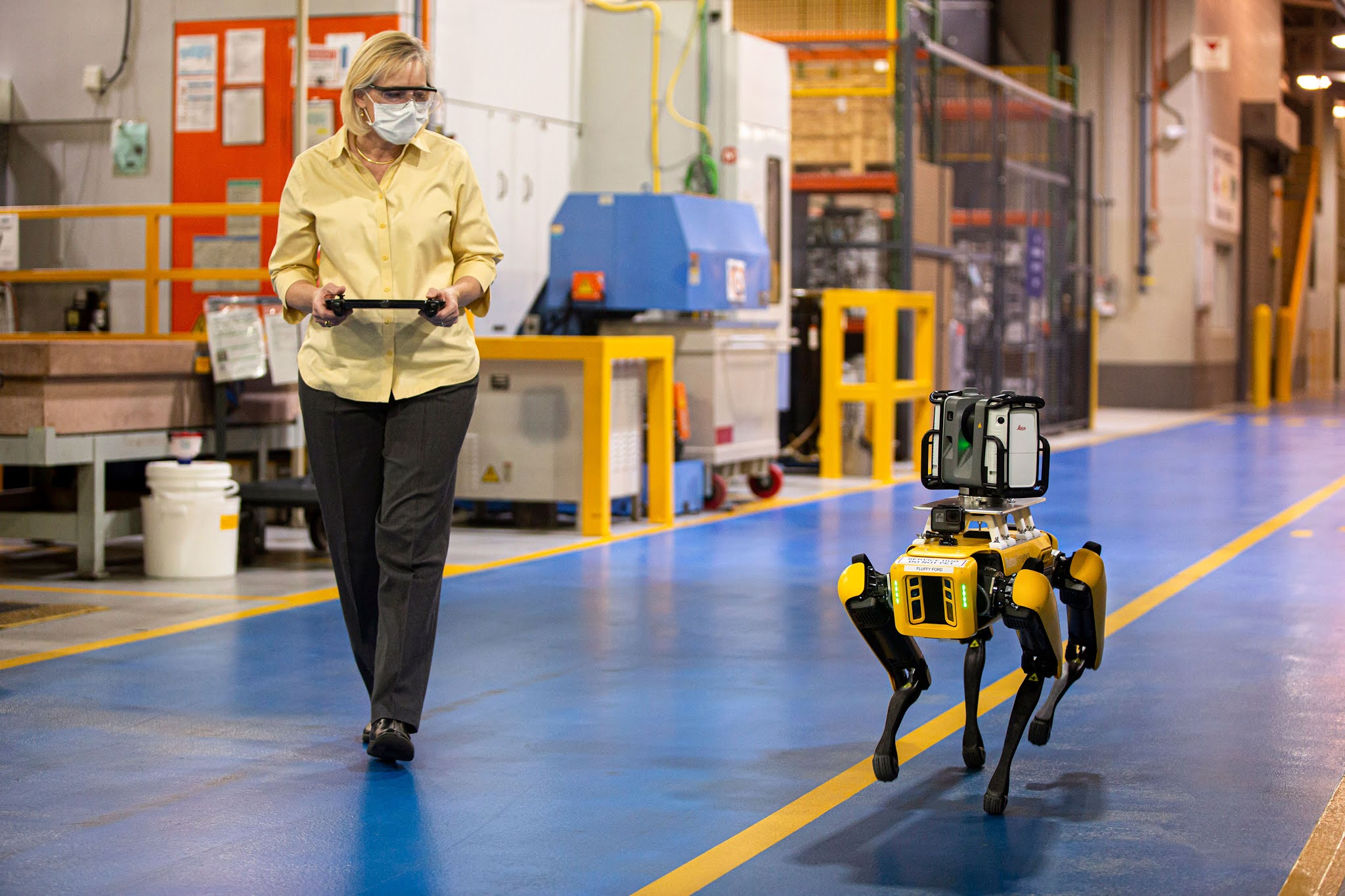 Experiments with 4-Legged Robots