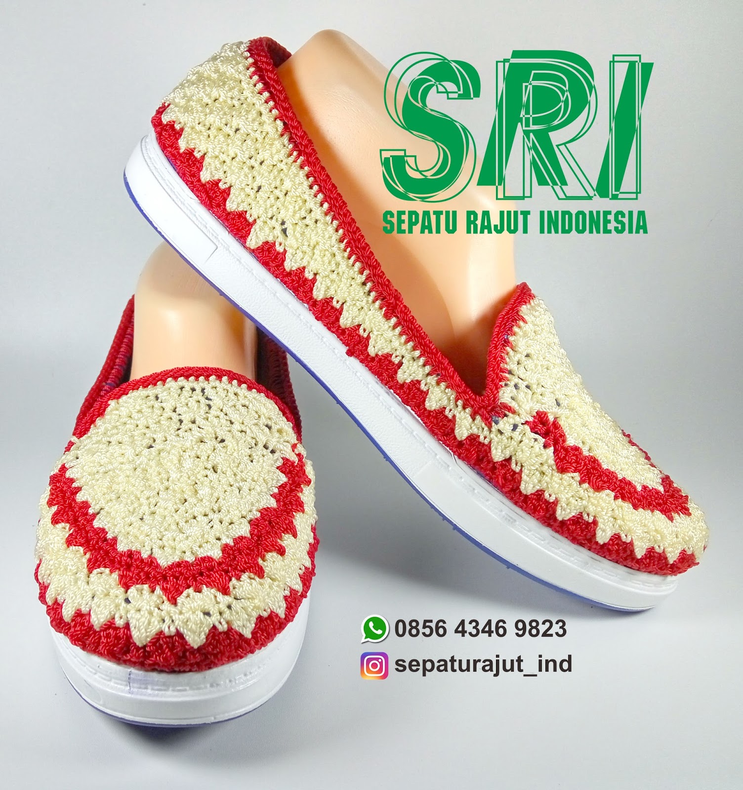 Sepatu Rajut Indonesia "SRI": Sepatu Rajut Trendy Gradasi