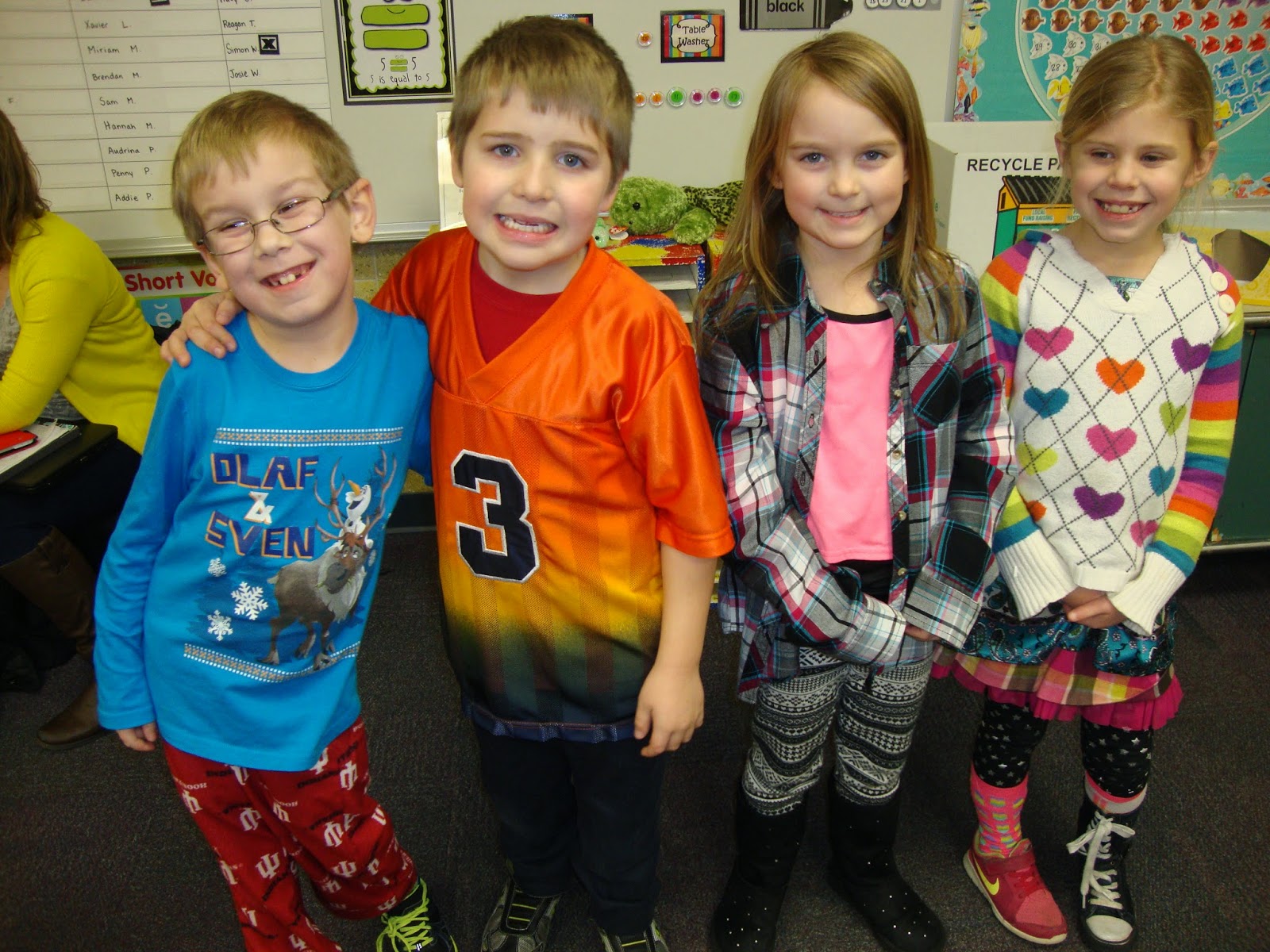 Mrs. Kappel: Mix-Match Day