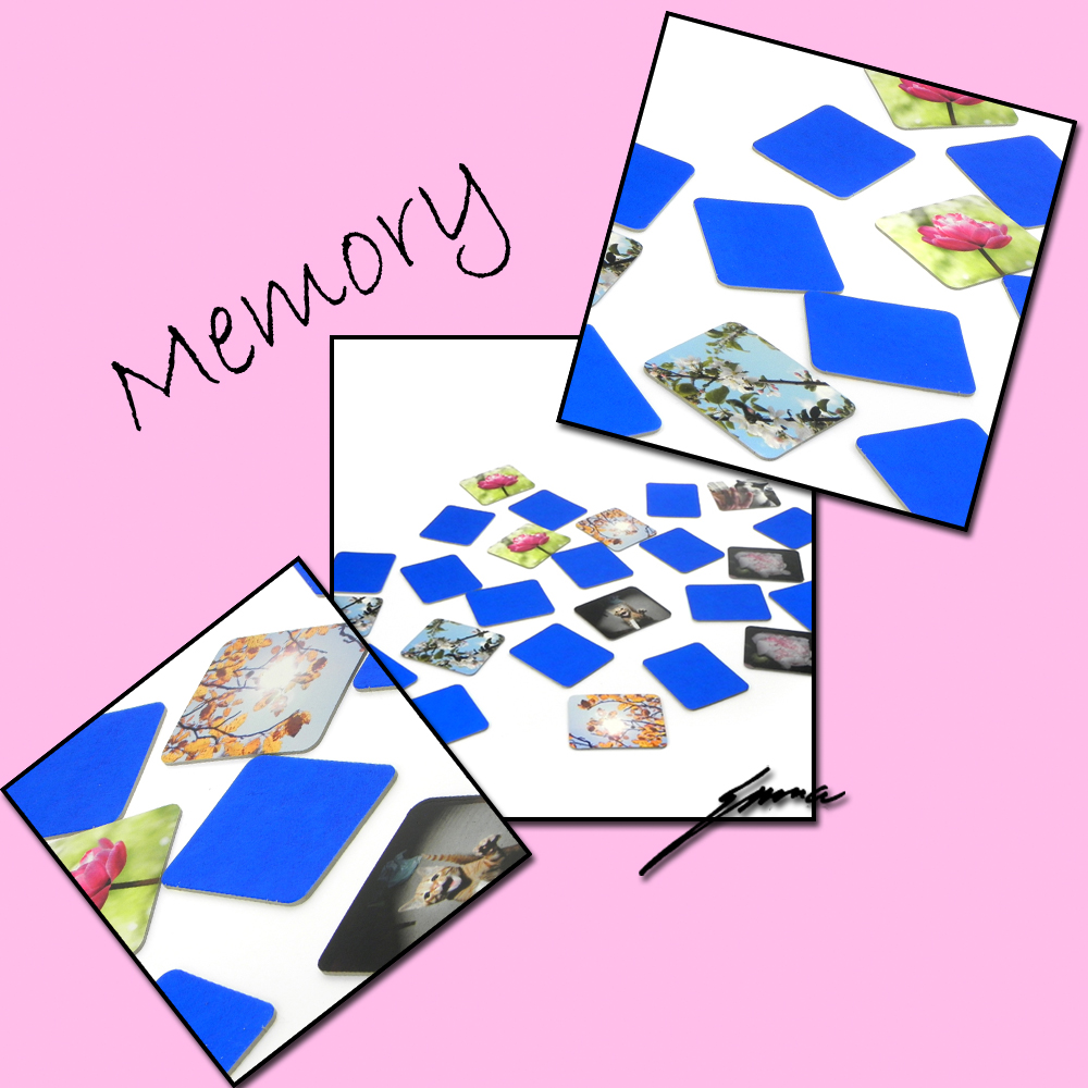 KreativaEmma : Göra eget memory...