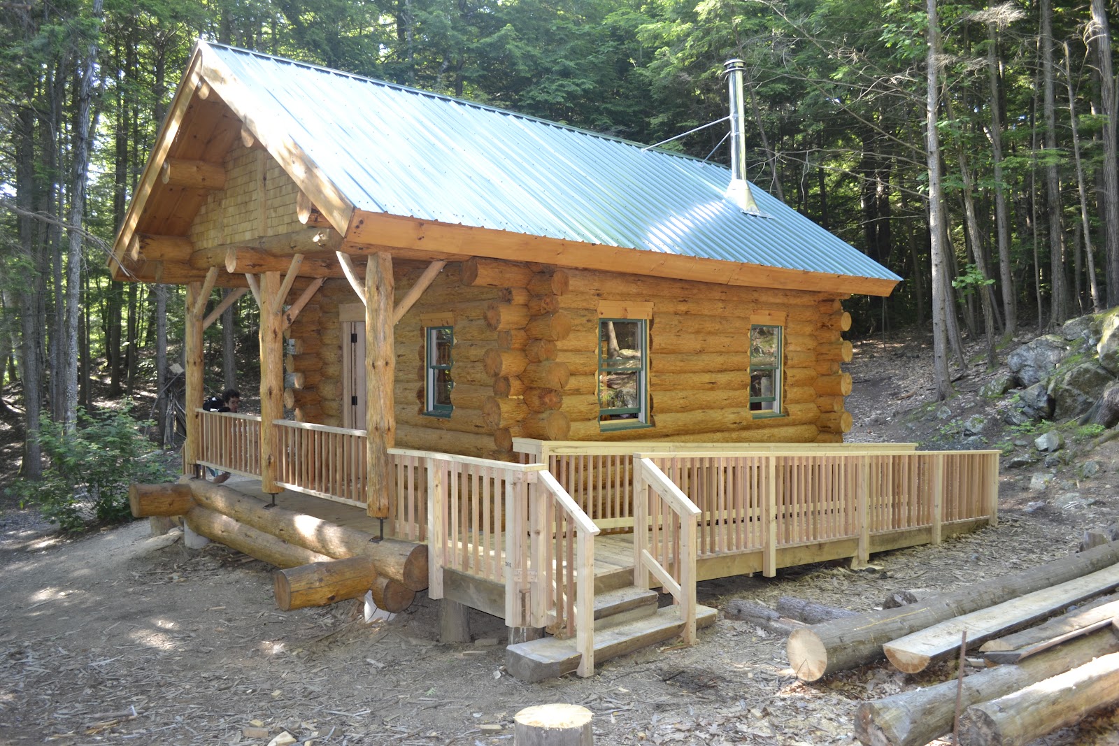 Rebuilding Titcomb Cabin