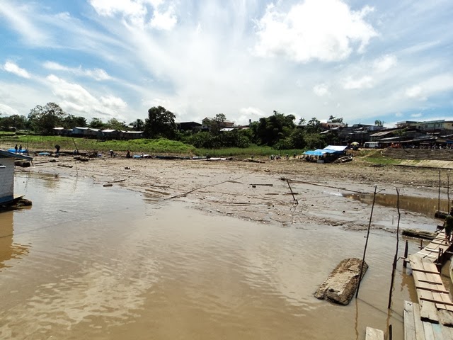 Fotos - Situação atual do rio Solimões