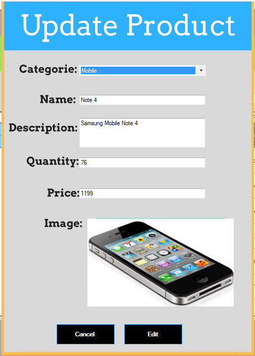C# Inventory Management System Source Code