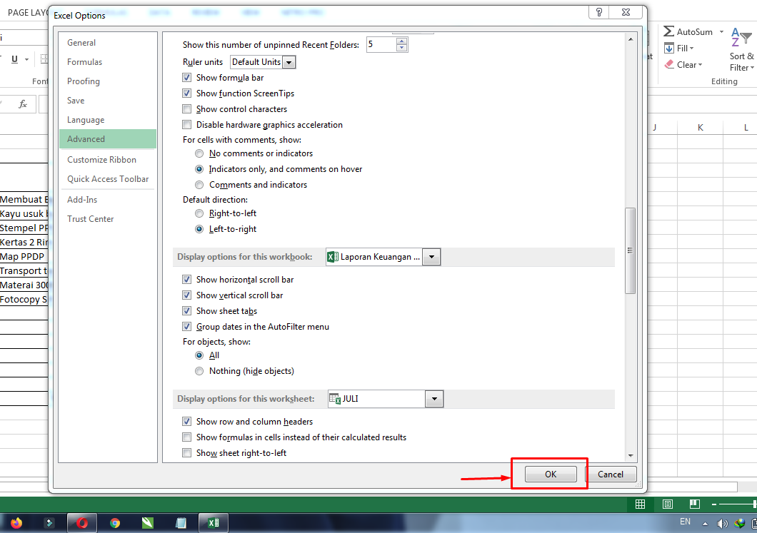 Cara menampilkan Sheet yang hilang pada microsoft Excel 2013 - Penikmat ...