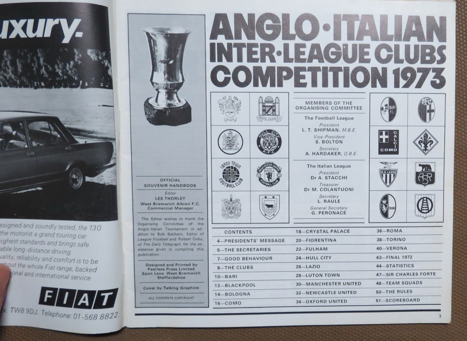 World Amateur Subbuteo Players Association: Crystal Palace wins the 3rd ...