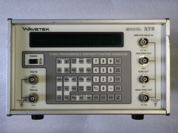 BugWorkShop - 甲蟲工作室: Wavetek 275 可程式任意函數波產生器（Programmable Arbitrary ...