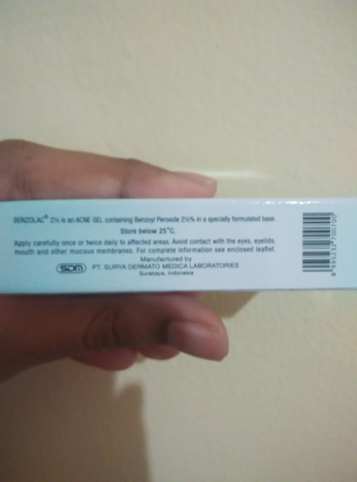 Review Benzolac 2.5%