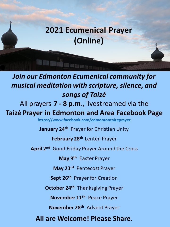 Simple Moodlings: Livestreamed Ecumenical Prayer for 2021