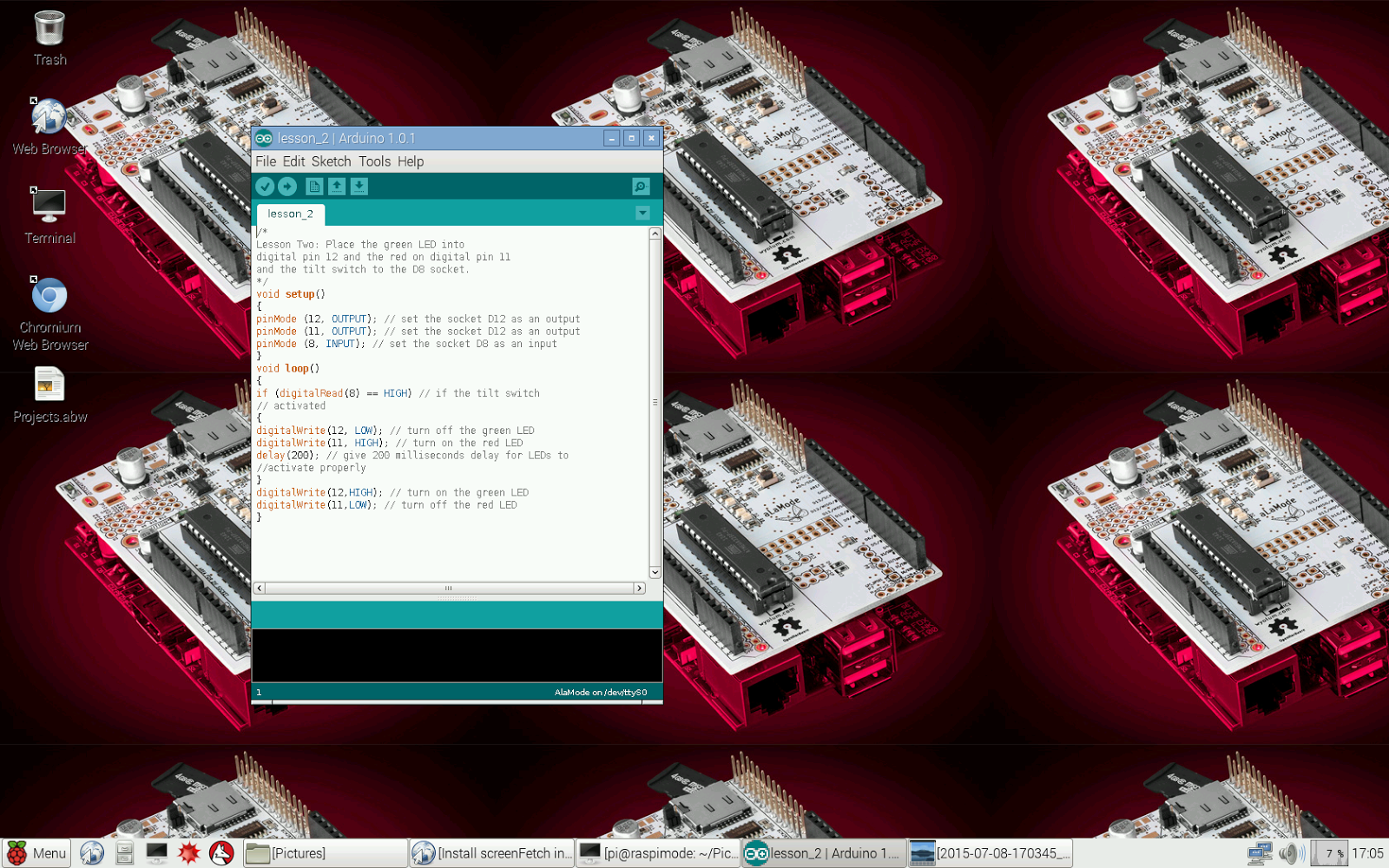 Arduino and Raspberry Pi - Experiments and Tutorials: Raspberry Pi Tips ...